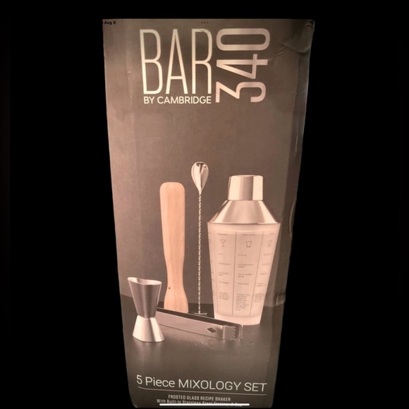 Cambridge Dry Goods | Other | Bar 34 Mixology Set Plus Tumbler Shaker ...